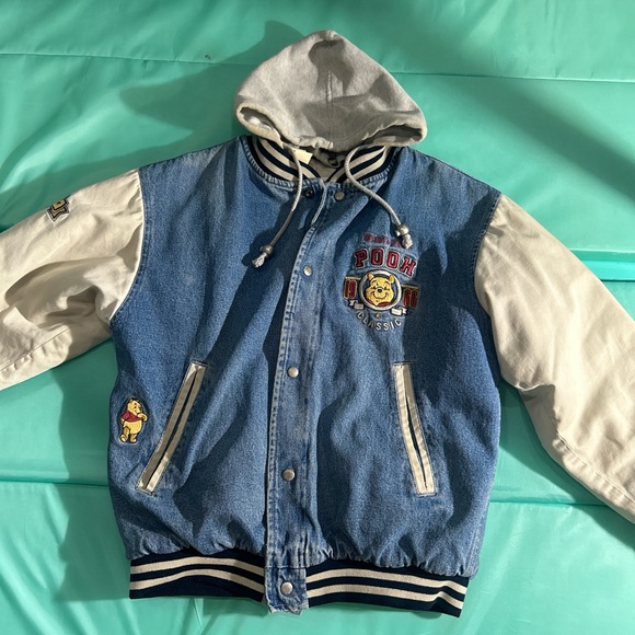 Disney | Jackets & Coats | Vintage Winnie The Pooh Denim Jacket With ...